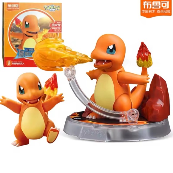 Pokemon | Accessories | Blokees Pokmon Charmander Building Blocks Toy ...